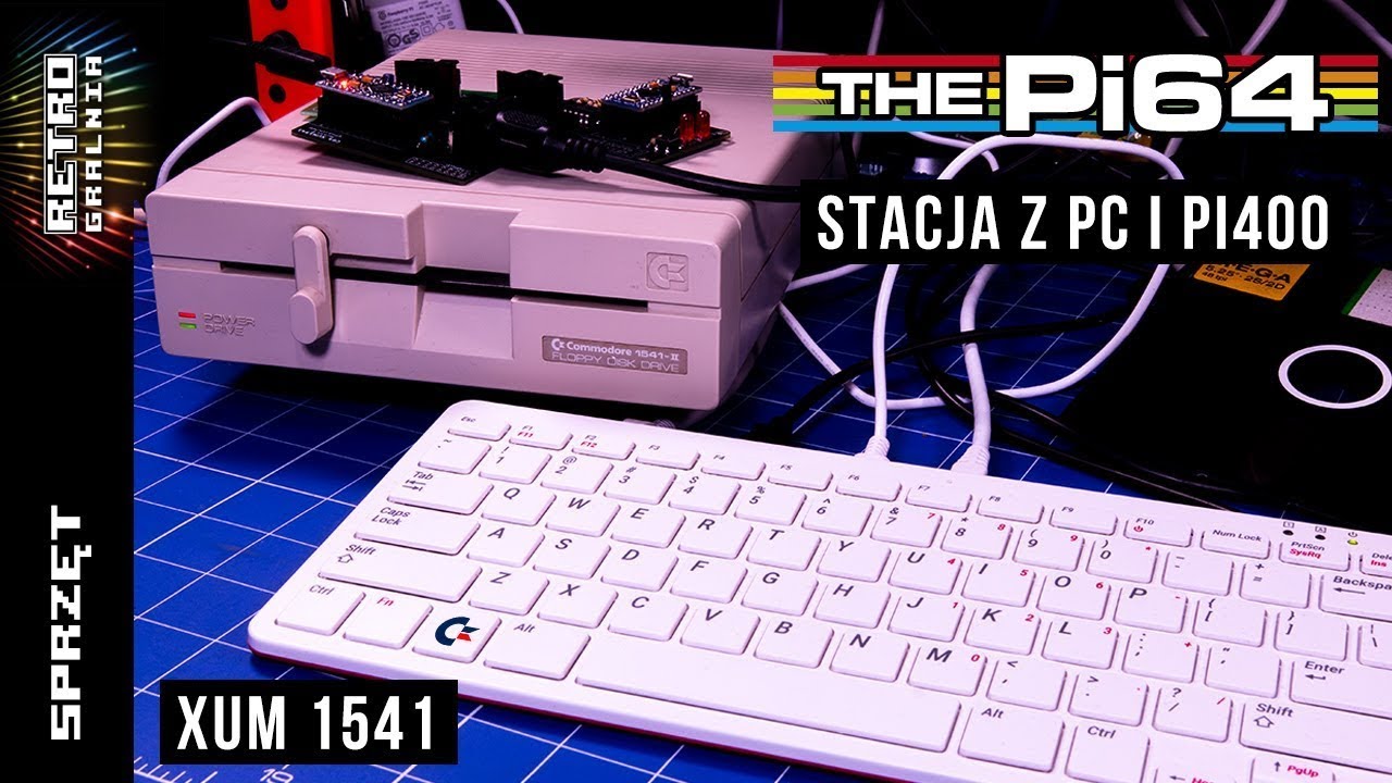 💾 ThePi64 – Podłączamy C1541 do Raspberry Pi i Peceta – XUM 1541 i inne ...