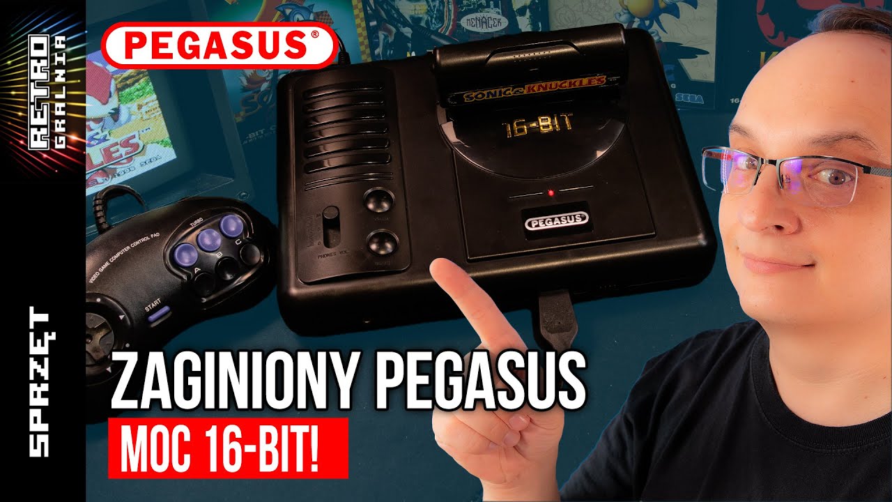 🎮 Odnaleziony Power Pegasus 16-bit bez tajemnic! | RetroGralnia | Retrogaming | Stare Gry ...