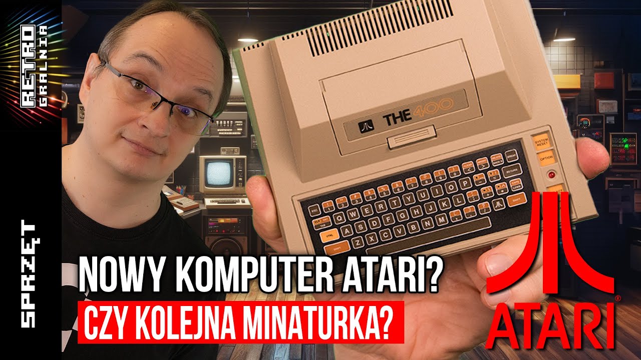 🕹️Atari 400 Mini? Dla kogo jest ta konsola? The400 Mini Recenzja okiem retro eksperta [RG#542 ...