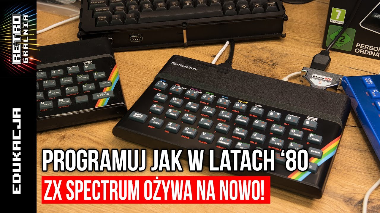 Zaprogramuj swoje ZX Spectrum! Prosty BASIC, wielkie możliwośc | RetroGralnia | Retrogaming ...